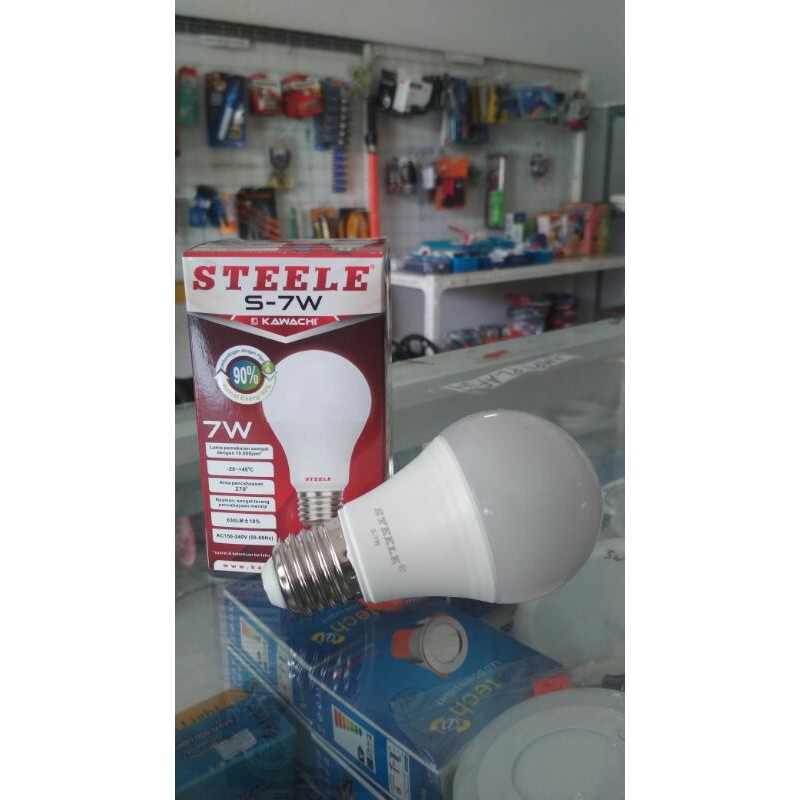 Jual Lampu Led Bohlam Steele 7 Watt | Shopee Indonesia