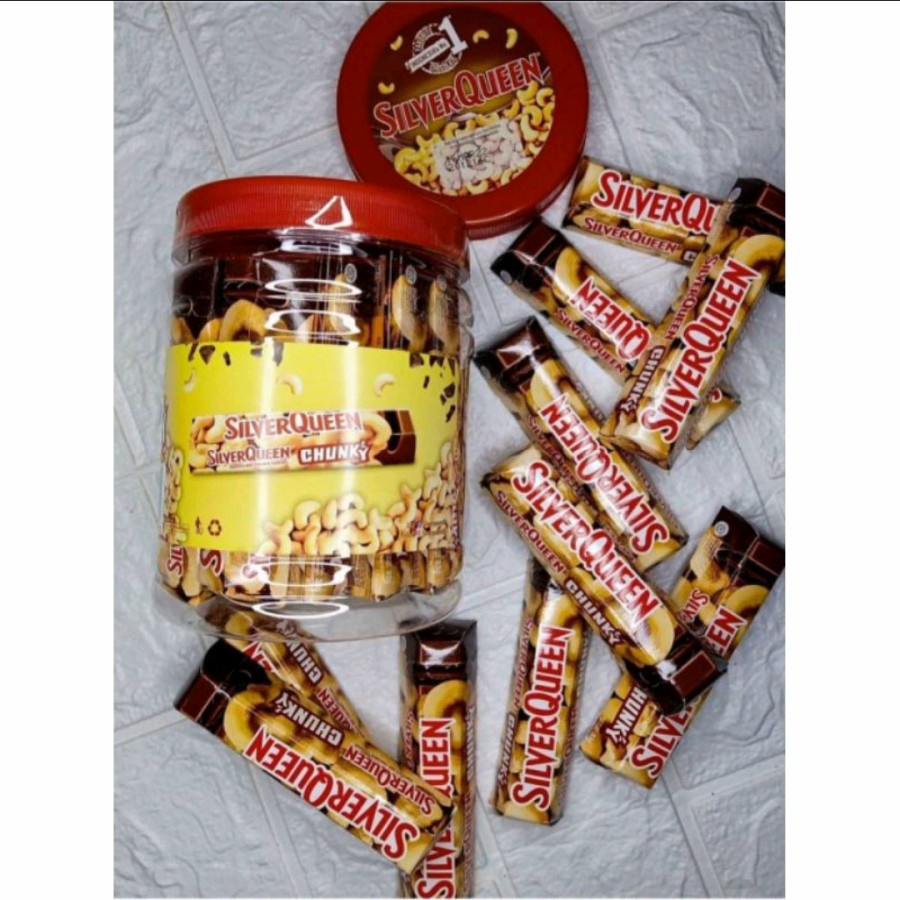 Jual coklat silverqueen chunky bar toples | Shopee Indonesia Jual coklat silverqueen chunky bar toples | Shopee Indonesia