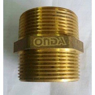 Jual Dobel Nepel / Double Nipple Kuningan 1/2" ONDA ASLI | Shopee Indonesia