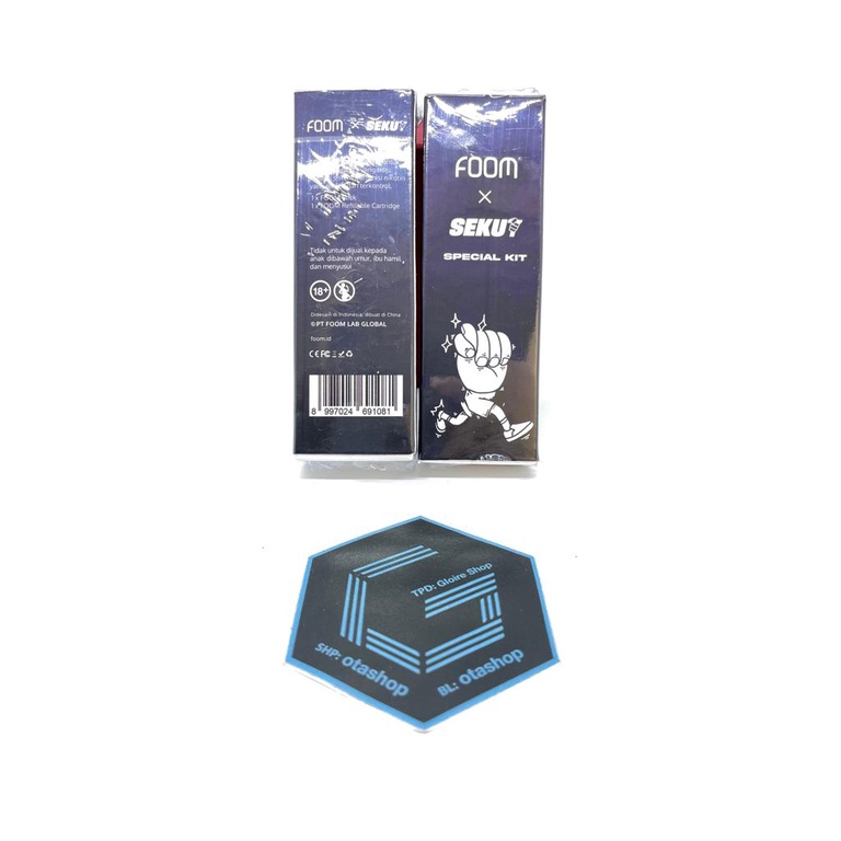 Jual Foom x Sekut Pacific Blue Special Edition Pod Kit Mod Pods Vape ...