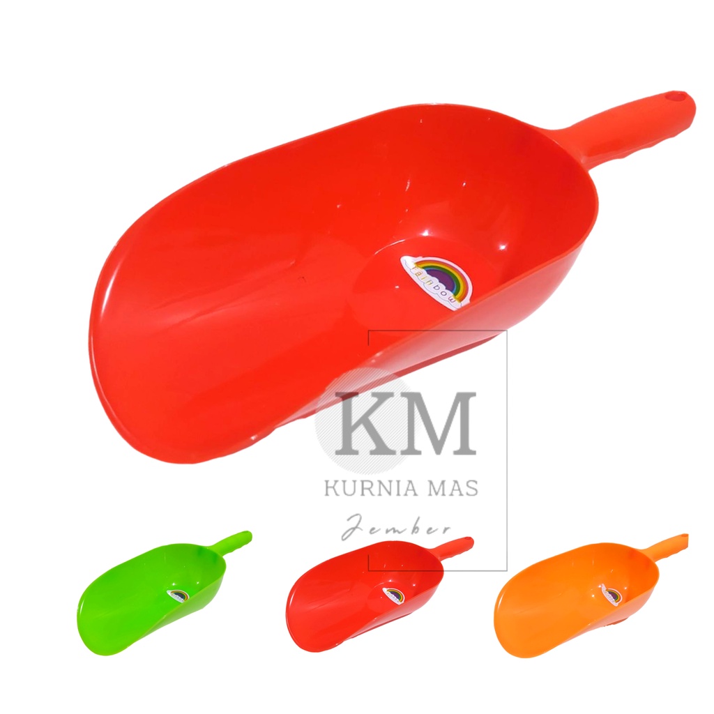 Jual Sekop Plastik Serbaguna Serokan Pasir RAINBOW Serok Gula Sekop ...