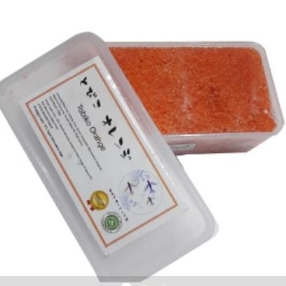 Jual Tobiko Orange 500 gram (telur ikan terbang) | Shopee Indonesia