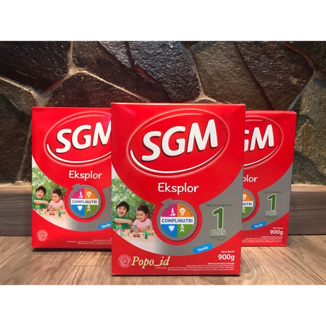 Jual SGM 1 PLUS VANILA 900gr Indonesia|Shopee Indonesia