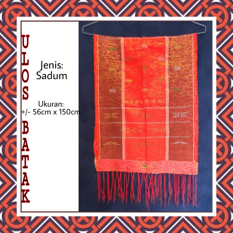 Jual ULOS HOLONG/ULOS SADUM/ULOS BATAK TOBA | Shopee Indonesia