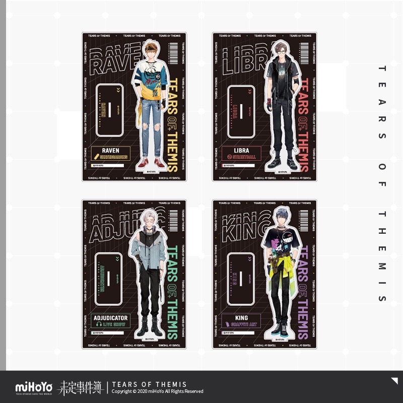 Jual OFFICIAL Tears of Themis Electrifying Night Acrylic Standee Stand merchandise | Shopee ...