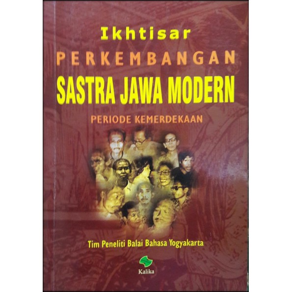 Jual IKHTISAR PERKEMBANGAN SASTRA JAWA modern PERIODE KEMERDEKAAN ...