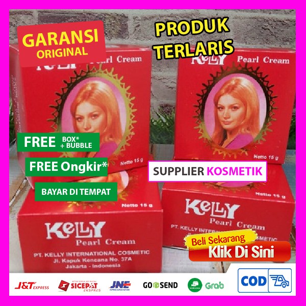 Jual Kelly Cream Kelly Krim Kelly Pearl 5gr 15gr Kecantikan Kosmetik ...