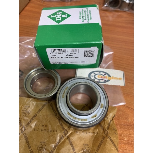 Jual RADIAL INSERT BEARING RAE 25 NPP MERK INA ASLI RAE25NPP | Shopee ...
