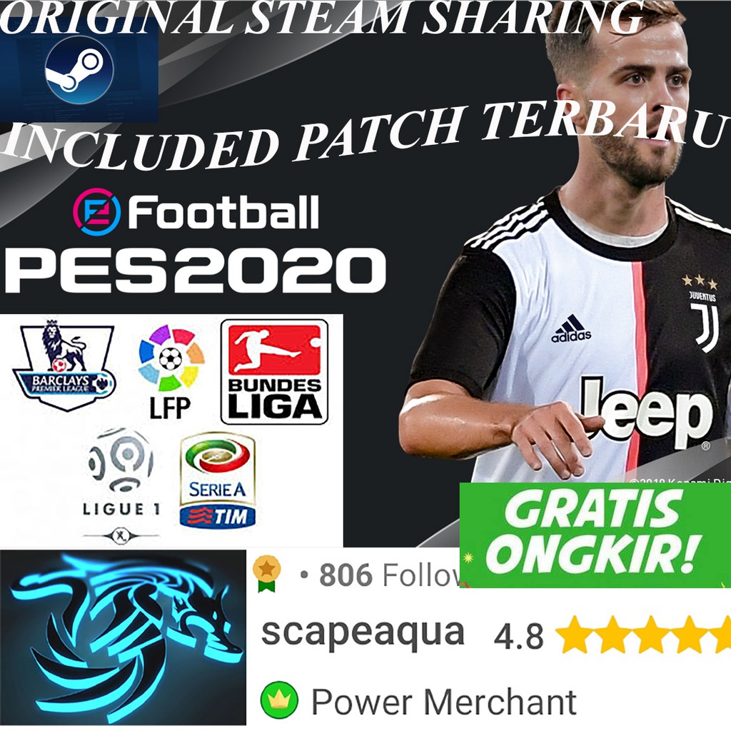 Jual eFootball PES 2020 Pro Evolution Soccer 2020 ORIGINAL PC STEAM ...