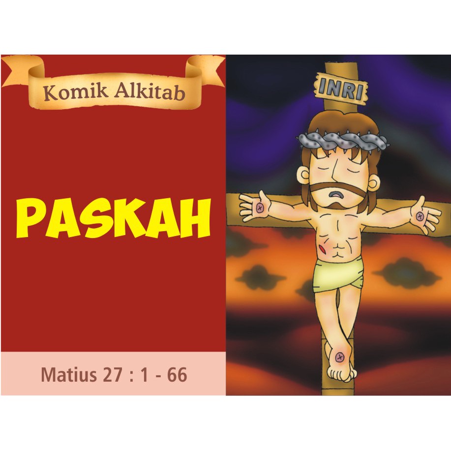 buku komik cerita alkitab anak - PASKAH 2 | Shopee Indonesia
