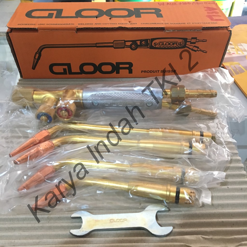 Jual Welding Torch GLOOR ORIGINAL Blander Las Swiss Oksigen Acetylene ...