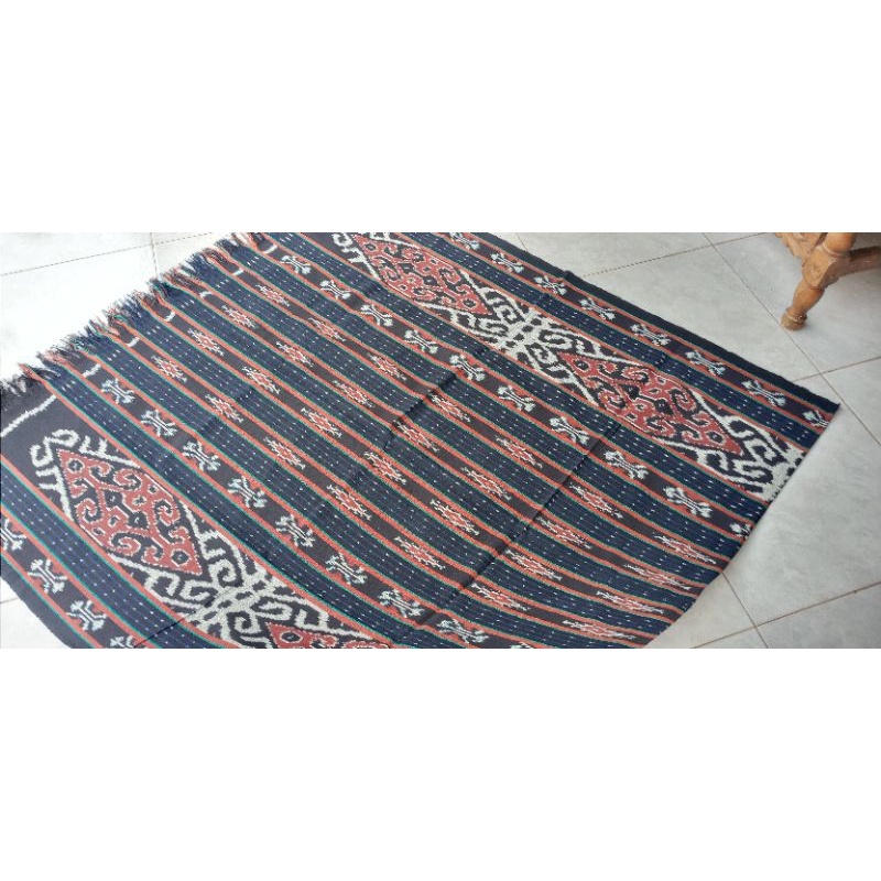 Jual Kain Tenun Kalimantan Murah Tenun Blanket Halusan Motif Ukir Dayak ...