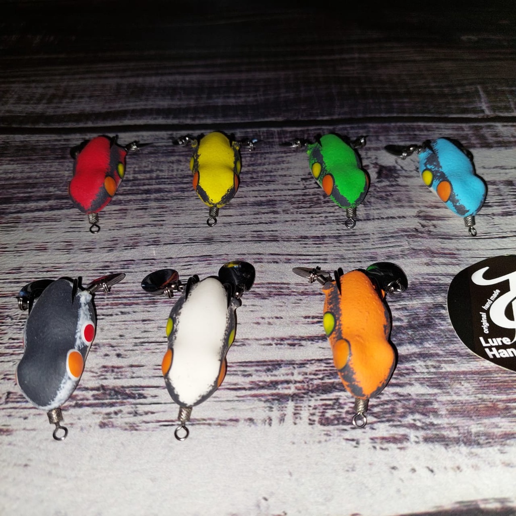 Jual Umpan Gabus Soft Frog Double blade by Froge panjang 4cm berat 7gr ...