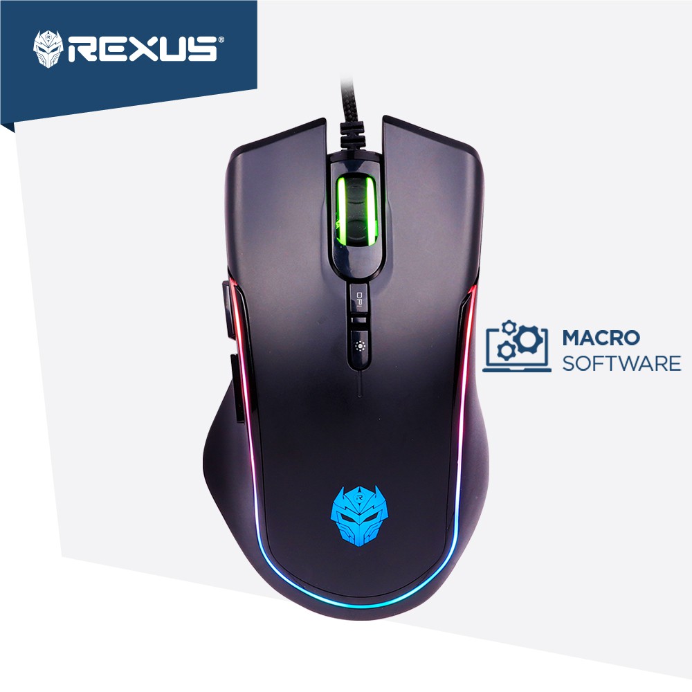 Rexus Mouse Gaming Xierra X-13 / X13 | Shopee Indonesia