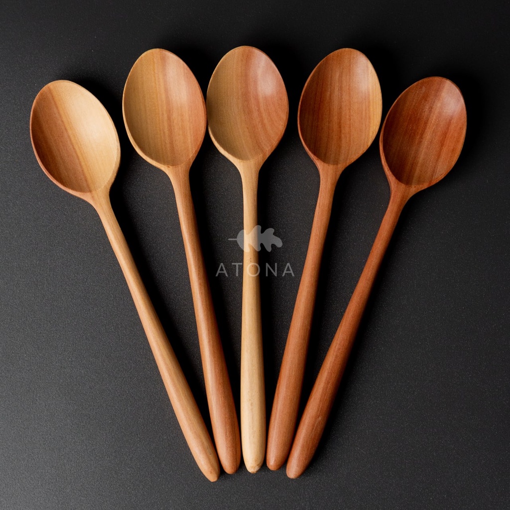 Jual SENDOK MAKAN KAYU - SENDOK KAYU OVAL | Shopee Indonesia
