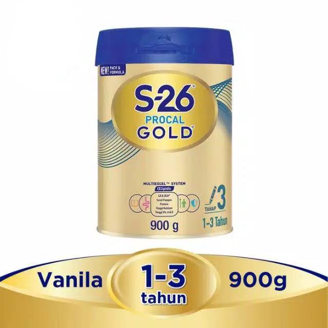 Jual S26 Procal Gold 3 vanilla 900gr | Shopee Indonesia