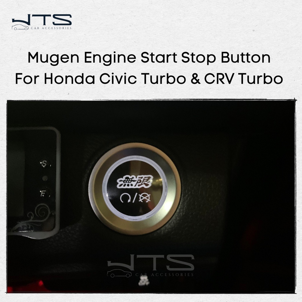 Jual Mugen Engine Start Stop Button for Honda Civic Turbo CRV Turbo ...