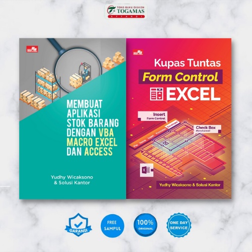 Jual KUPAS TUNTAS FORM CONTROL EXCEL / MEMBUAT APLIKASI STOK BARANG ... Jual KUPAS TUNTAS FORM CONTROL EXCEL / MEMBUAT APLIKASI STOK BARANG ...