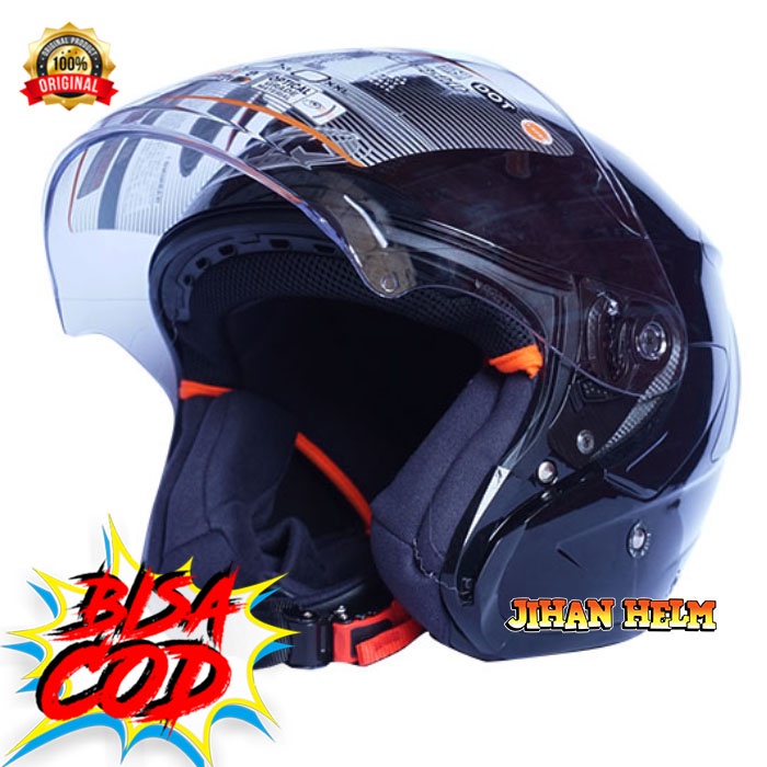 Jual Helm / Helm INK / Helm INK DYNAMIC Black Metalic Terlaris | Shopee ...