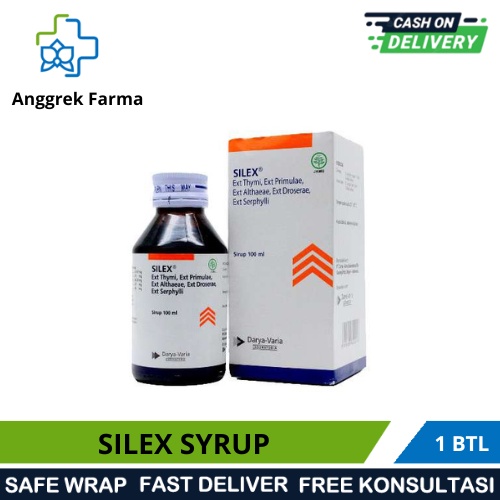 Jual SILEX SYRUP/OBAT BATUK HERBAL/BATUK BERDAHAK PILEK/MELEGAKAN ...