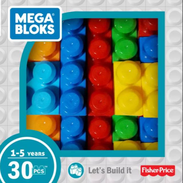 Jual Fisher Price Megablok Mega Bloks Lets Build It 30 pcs | Shopee ... Jual Fisher Price Megablok Mega Bloks Lets Build It 30 pcs | Shopee ...