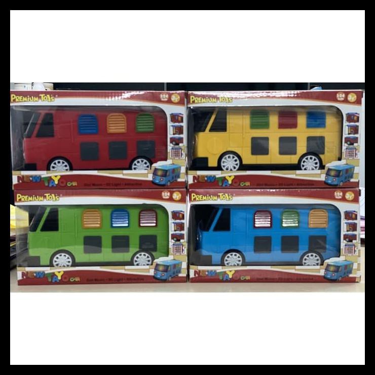 Jual Mainan Bus Tayo Edukasi Bernyanyi Bus Tayo Lampu Musik (New Model) - Biru | Shopee Indonesia