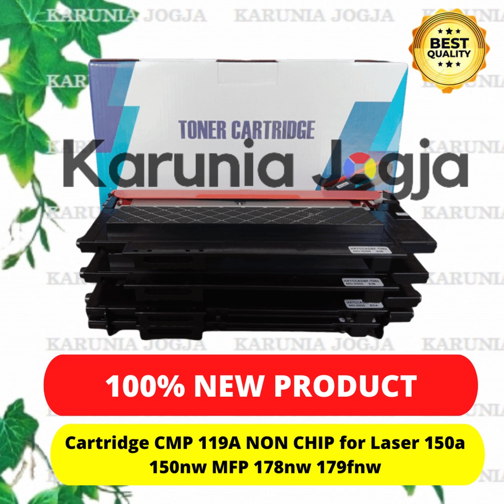 Jual Toner Cartridge Compatible 119A Color Laser 150a M178nw M179fnw ...