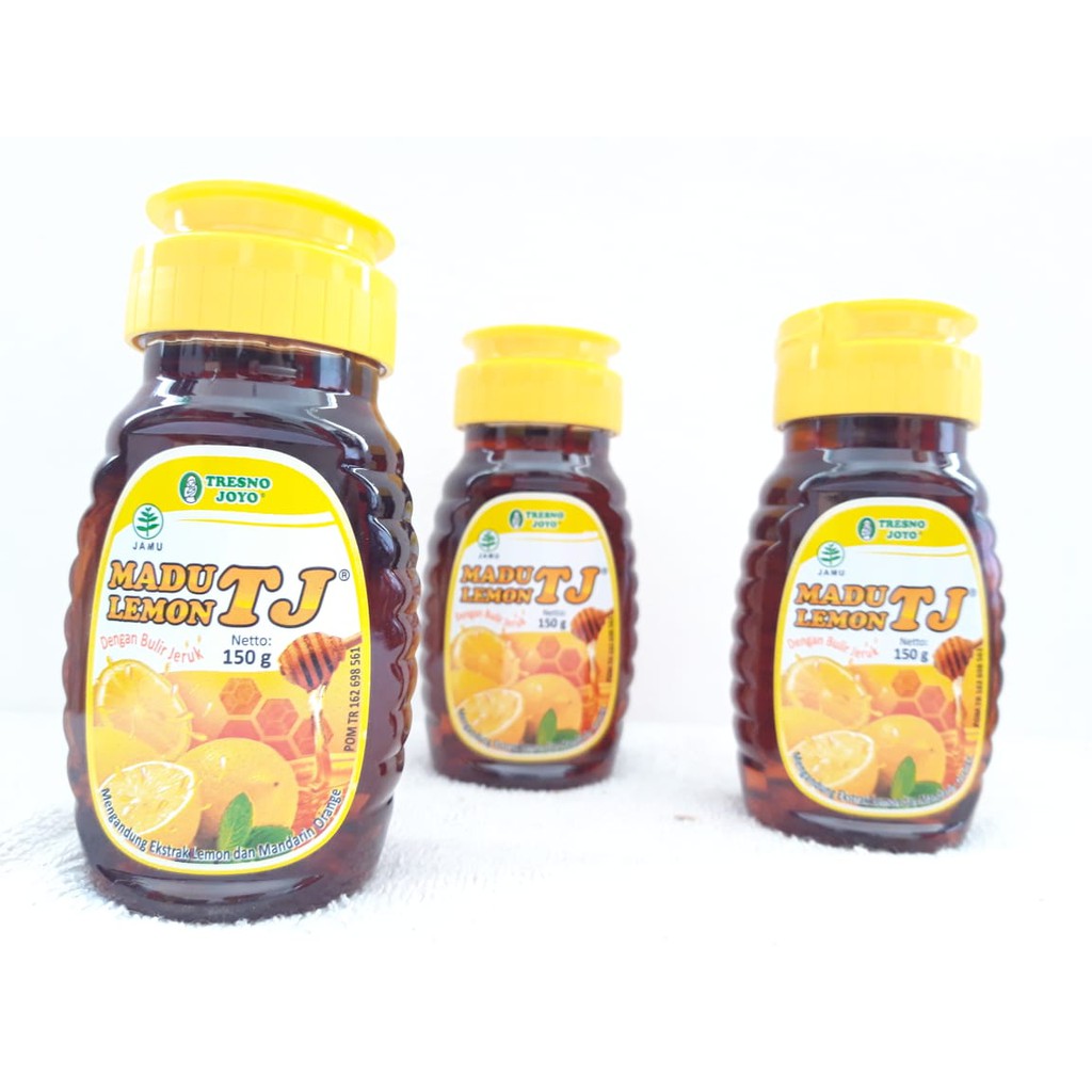 Jual Madu TJ Lemon 150 gr | Madu Murni plus Ekstrak Lemon | Shopee Indonesia