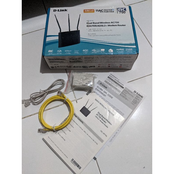 Jual Modem + Router ADSL2 D-Link DSL-2877AL | Shopee Indonesia Jual Modem + Router ADSL2 D-Link DSL-2877AL | Shopee Indonesia