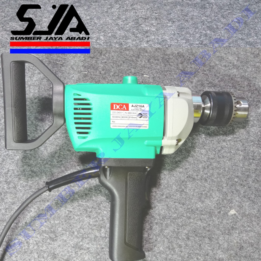Jual AJZ16A DCA MESIN BOR TANGAN / ELECTRIC DRILL 16MM | Shopee Indonesia