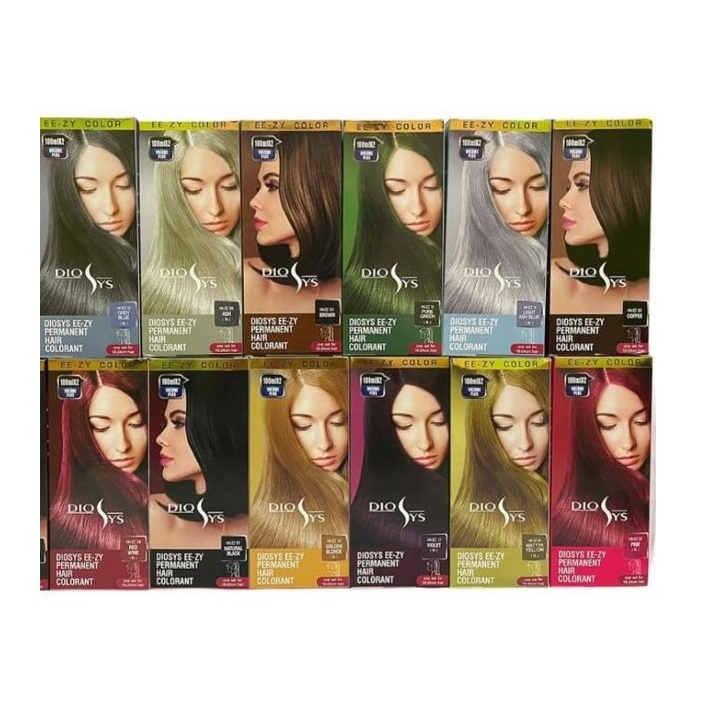 Jual DIOSYS Pewarna Rambut Permanen dan Penetral (Bleaching) 100ml ...