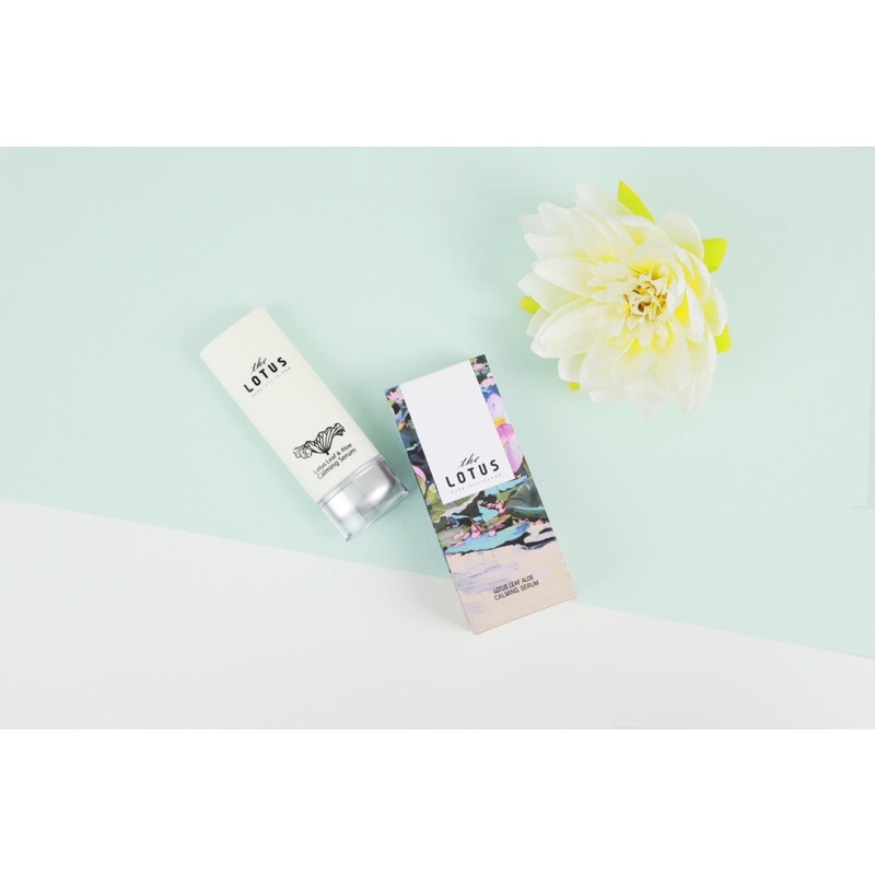 Jual The Pure Lotus - Lotus Leaf & Aloe Calming Serum 70ml | Shopee ...
