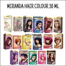 Jual Miranda Hair Colour 30+30ml - Premium (Semua Warna) | Shopee Indonesia