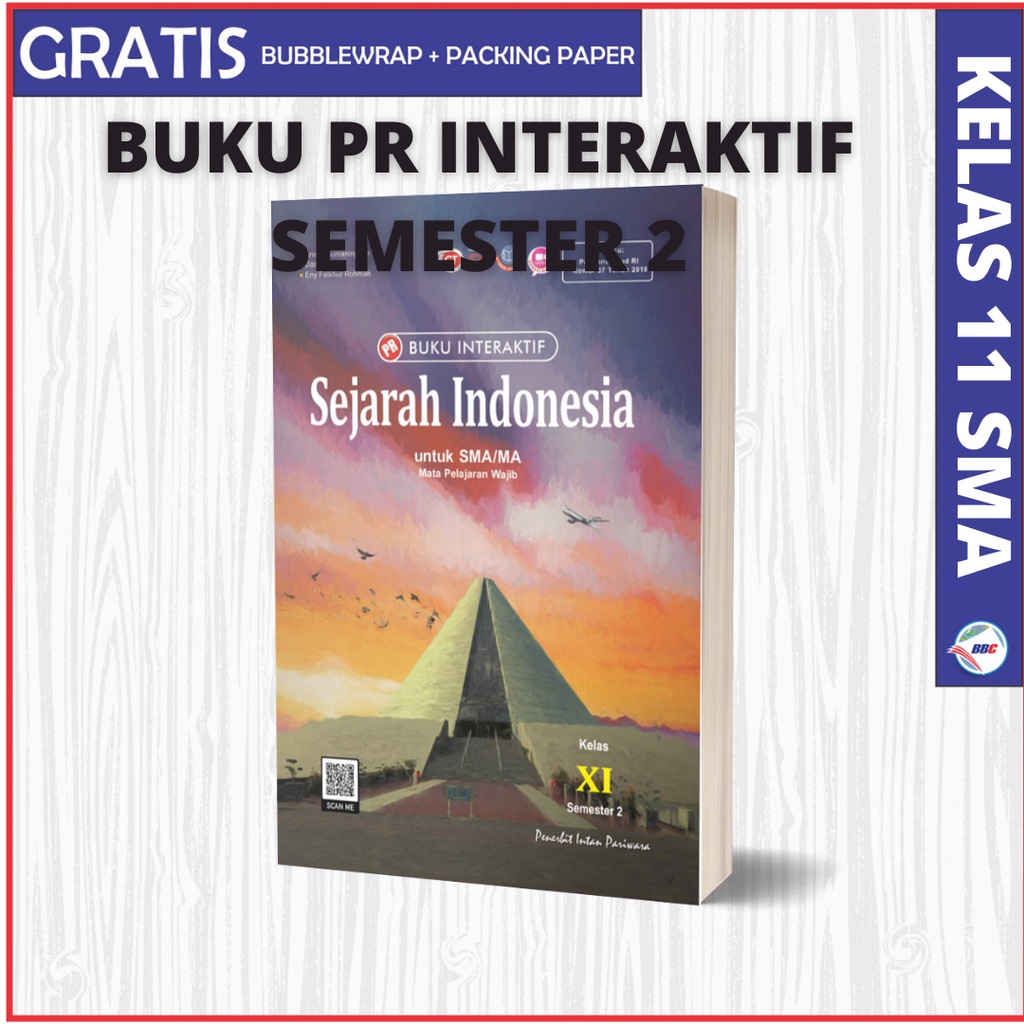 Jual BUKU PR/LKS INTERAKTIF SEJARAH INDONESIA WAJIB SMA KELAS 11 INTAN PARIWARA Indonesia|Shopee ...