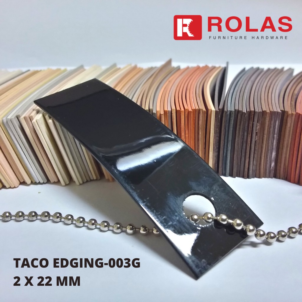 Jual EDGING TACO 003G 2/22 / EDGING HITAM TACO / EDGING HITAM TEBAL ...