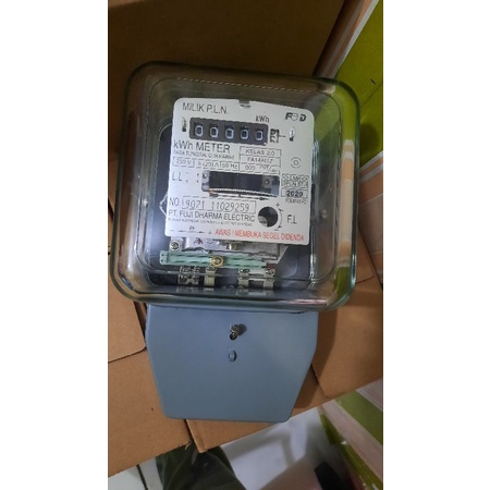 Jual kwh meter Fuji Dharma 5/20 A 1 fasa | Shopee Indonesia