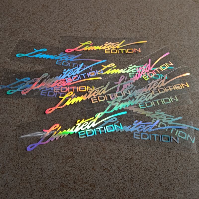 Jual Stiker Limited Edition / Stiker Limited Edition Universal / Stiker ... Jual Stiker Limited Edition / Stiker Limited Edition Universal / Stiker ...