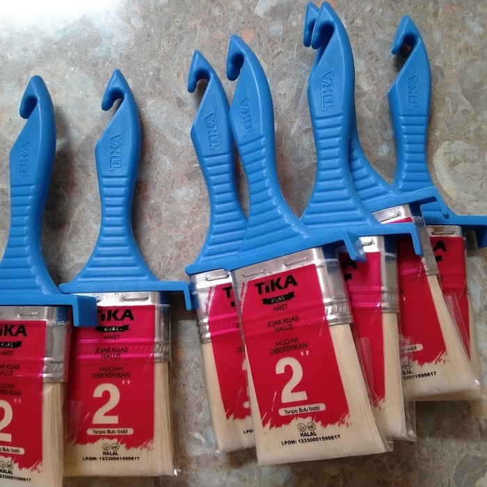 Jual Kuas cat TIKA 2" Halal MUI Tidak Mengandung Bulu Babi | Shopee Indonesia