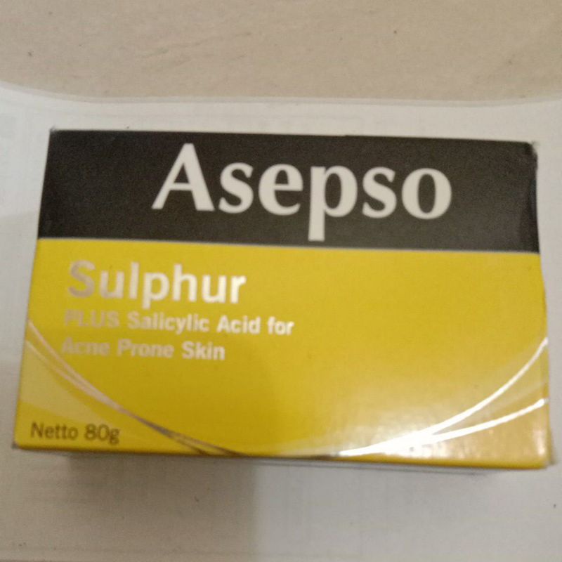 Jual asepso sulfur 80gr Indonesia|Shopee Indonesia
