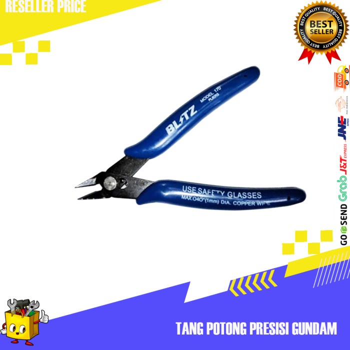 Jual Tang Potong PresisMini Blitz Original Cutter Wire Pliers Gundam ...