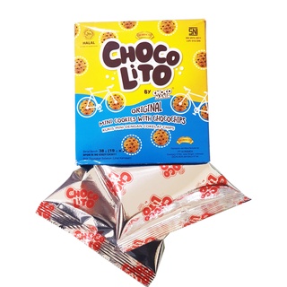 Jual CHOCO LITO Mini Cookies with Choco Chips - Kukis Cokelat Kecil 38g ...