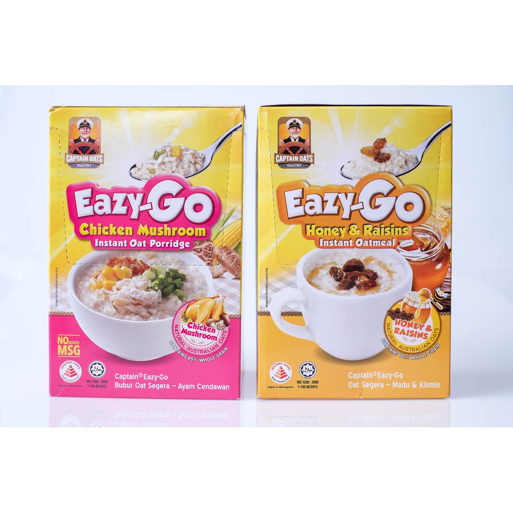 Jual Eazy-Go Instant Oat Porridge [ 5 sachet x 33g ] | Shopee Indonesia
