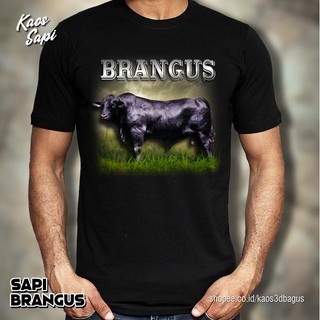 Jual Baju KAOS SAPI BRANGUS Premium Kaos Gambar SAPI 1 TON Sapi Raksasa ...