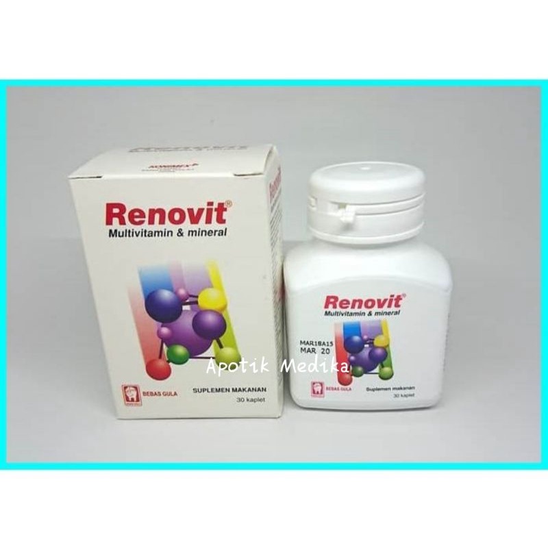 Jual Renovit Multivitamin botol | Shopee Indonesia