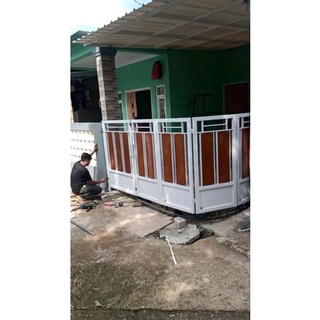 Jual pagar besi sliding | pagar sliding minimalis | Shopee Indonesia