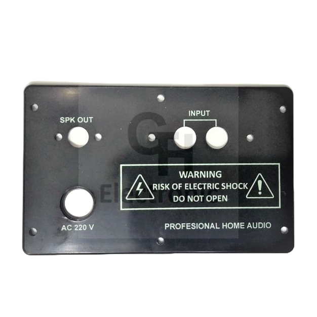 Jual Plat Input Output Terminal Belakang Sablon Panel Speaker Aktif ...