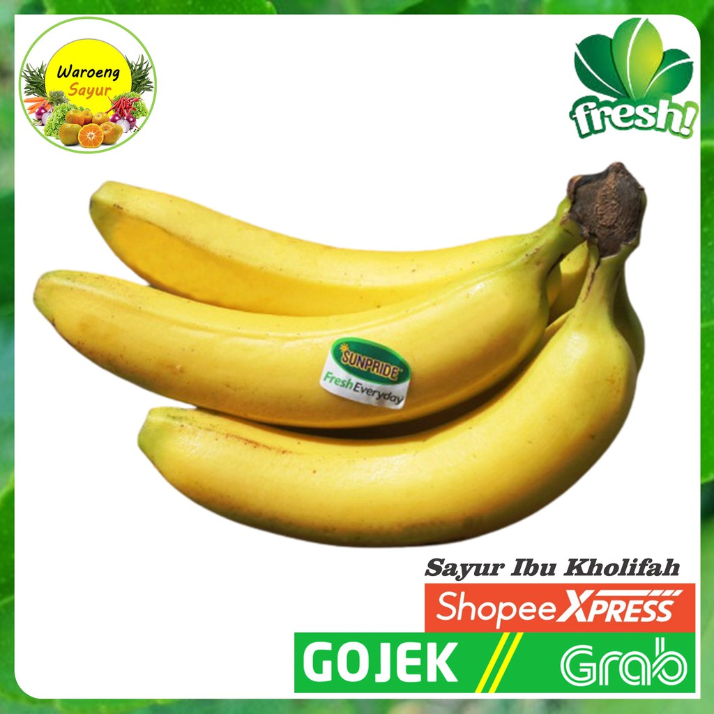 Pisang Sunpride Cavendish Manis Segar 500 Gram Buah Segar bogor ...