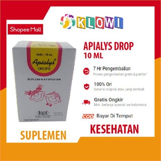Jual Apialys Drop 10 ml / Apialys Syrup 100 ml / Suplemen Anak ...