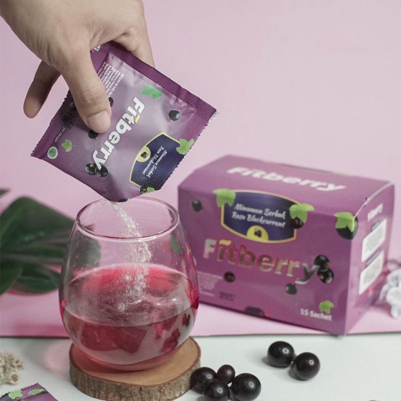 Jual FITBERRY (ECER / SACHET ) MINUMAN KOLAGEN COLLAGEN DRINK - Minuman ...