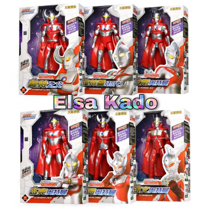 Jual Mainan Ultraman Action Figure Ultra Of Father Jack Taro Seven Ace ...